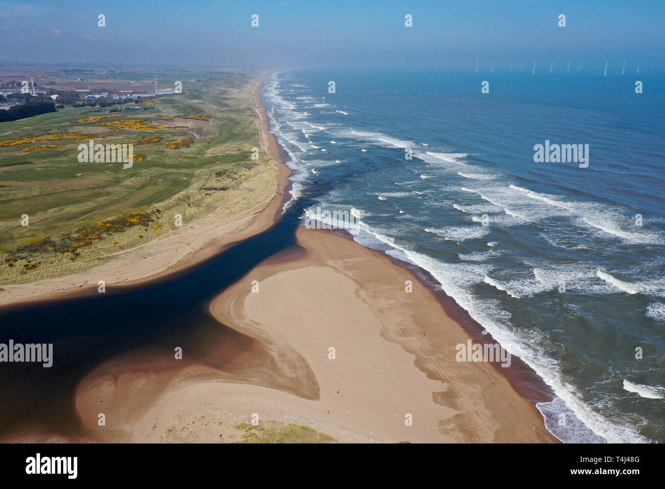 Aberdeen scotland aerial hi-res stock photography and images - Alamy