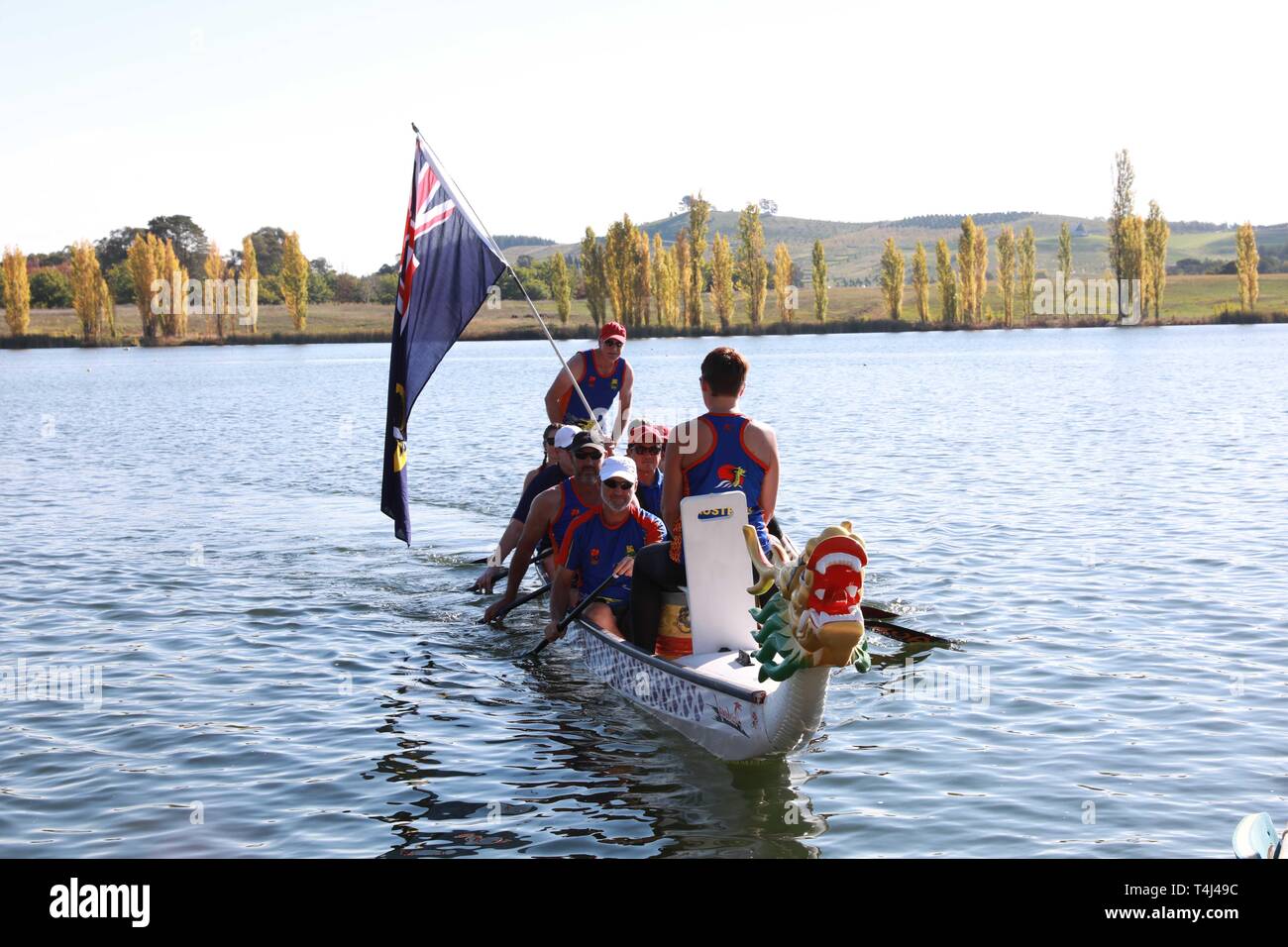 Canberra, Australia. 17th Apr, 2019. People attend the opening ceremony ...