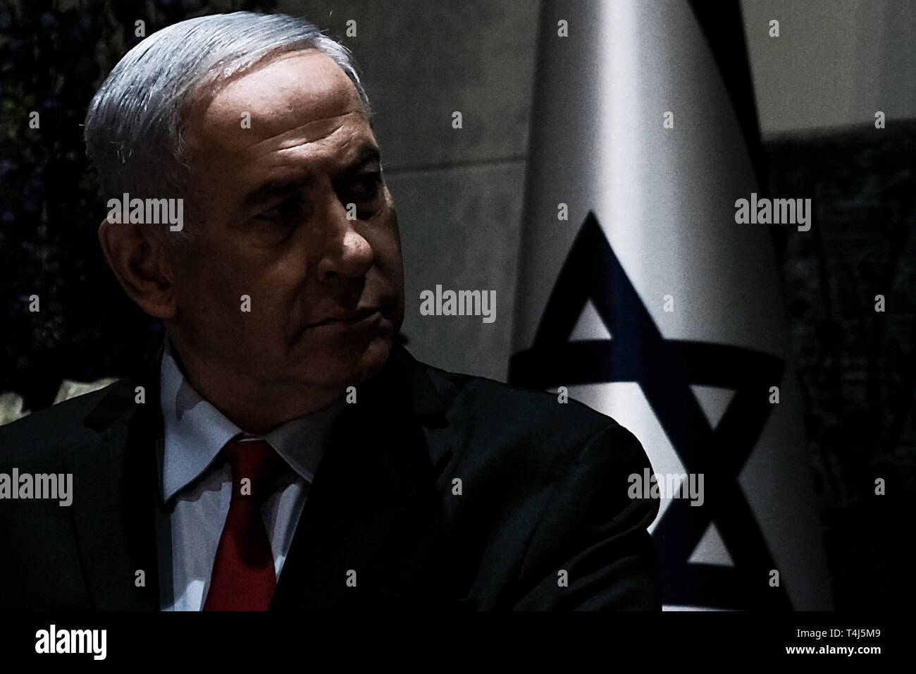 Benyamin netanyahu portrait hi-res stock photography and images - Alamy