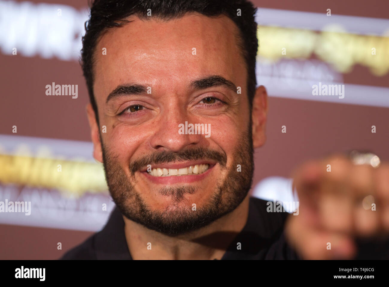 Rust, Germany. 15th Apr, 2019. Rust, Germany - April 15, 2019: Singer ...