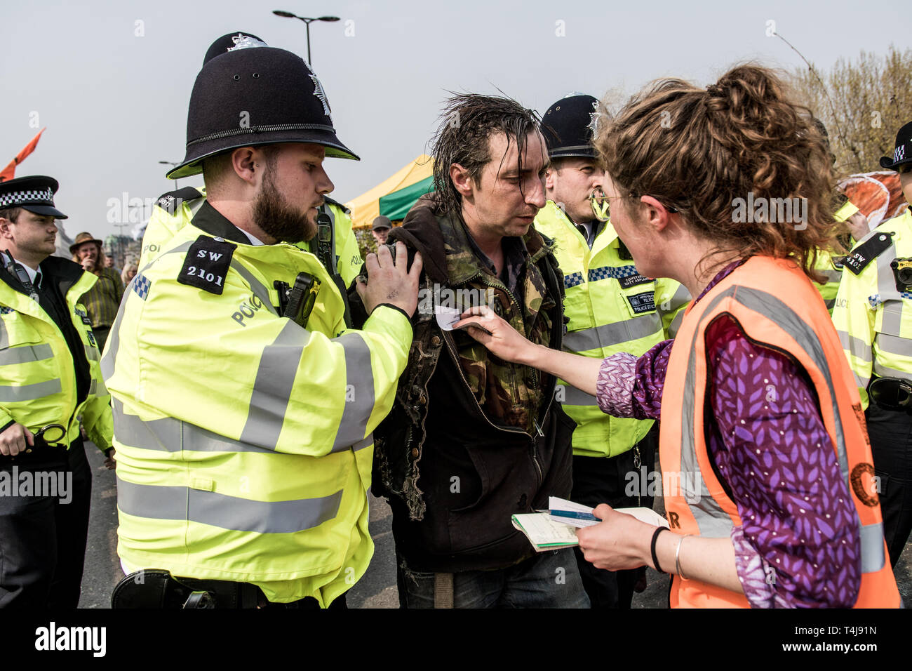 Woman Being Arrested Uk High Resolution Stock Photography and Images ...