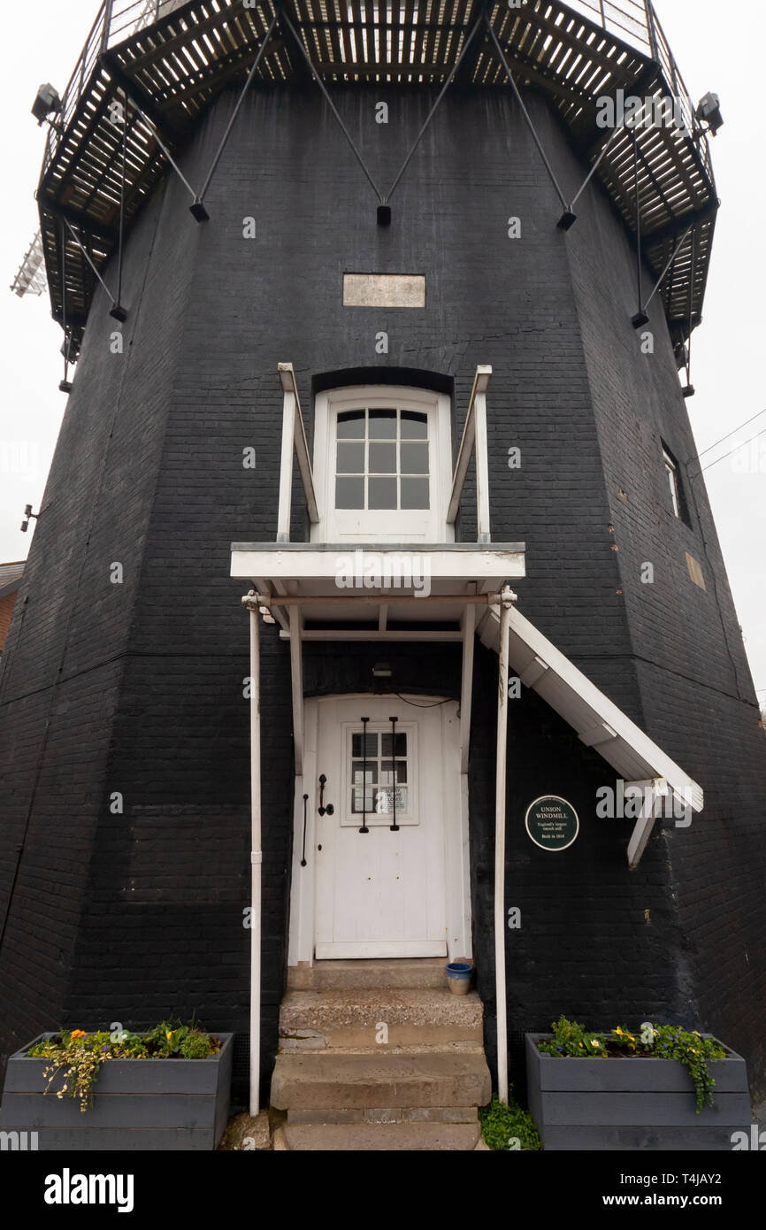 Union Mill is a Grade I listed smock mill in Cranbrook, It is the ...