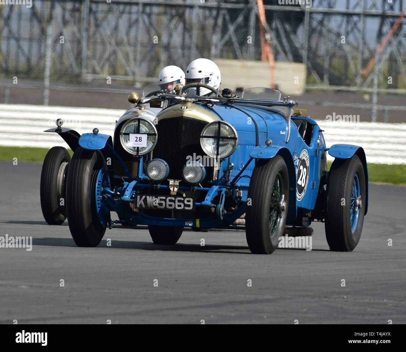 Bert Degenaar, L Rolner, Bentley 4½ Litre, Bluebell, Benjafield 100 ...