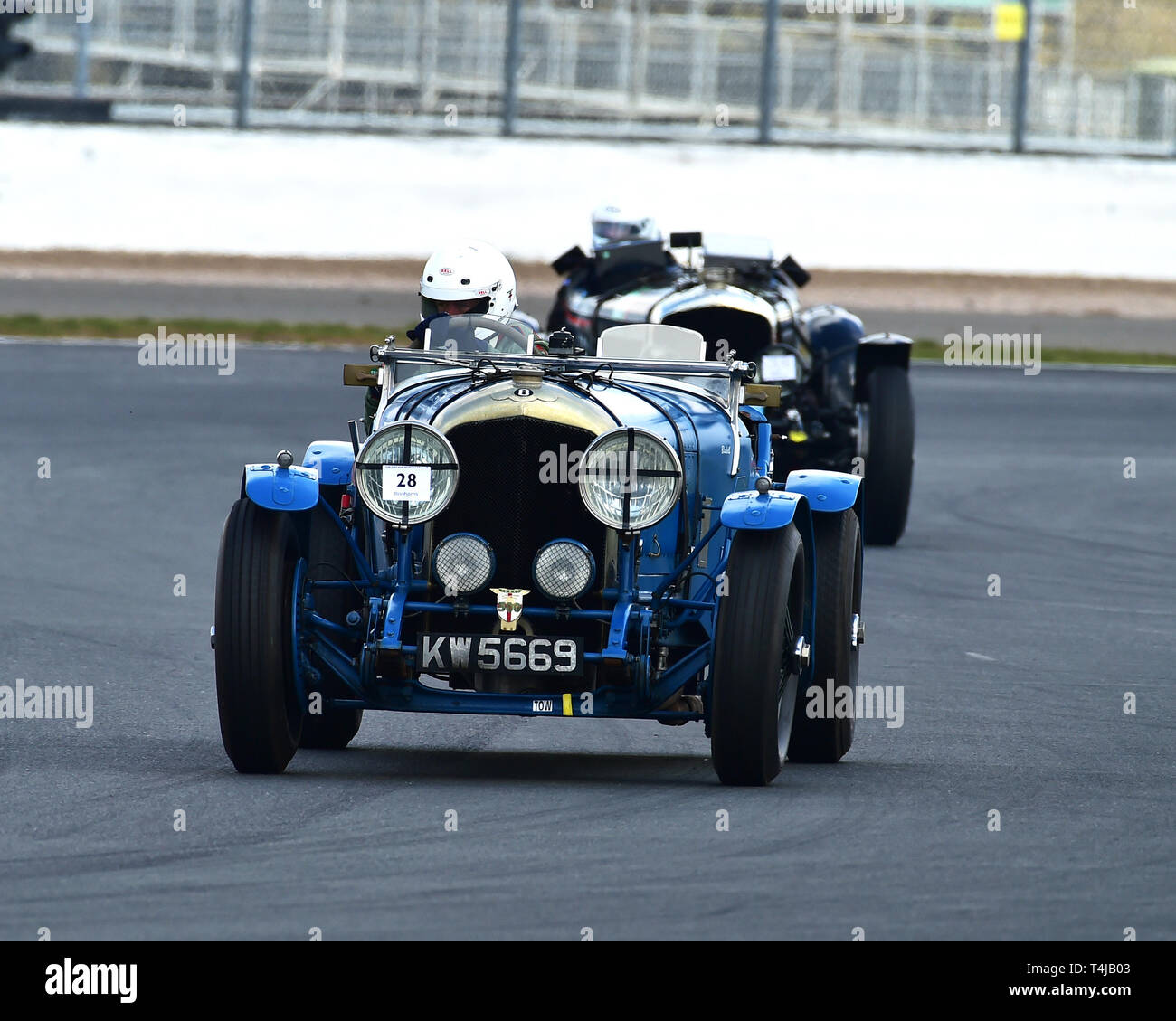 Bert Degenaar, L Rolner, Bentley 4½ Litre, Bluebell, Benjafield 100 ...