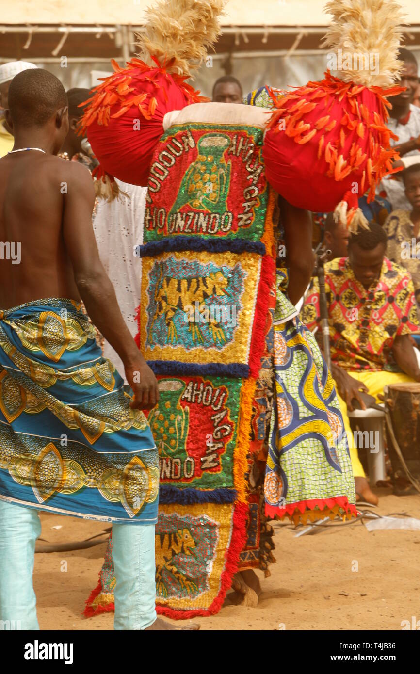 Voodoo festival Ouidah, Benin. Music, dance, singing at the beach to ...