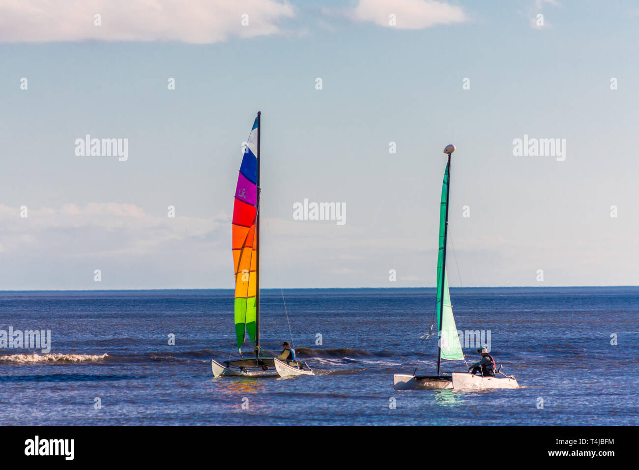 Two Sailors in Blue Stock Photo - Alamy