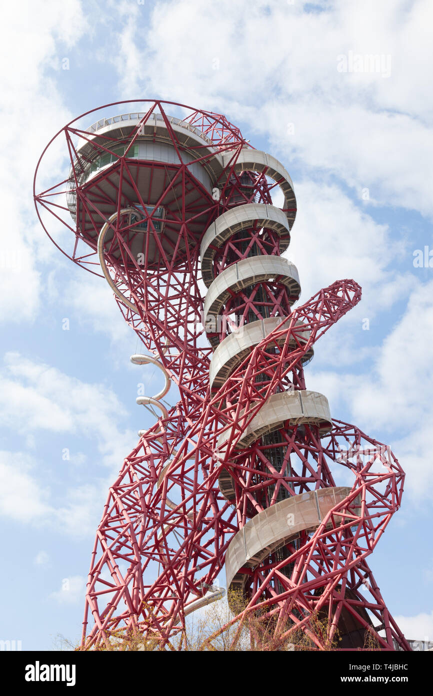 Arcelor Mittal Orbit tower,Queen Elizabeth Olympic Park, Stratford ...