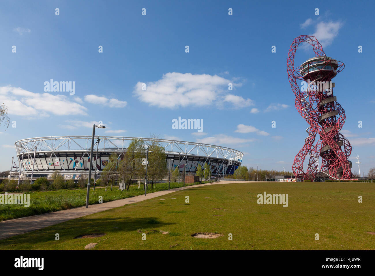 Arcelor Mittal Orbit tower,Queen Elizabeth Olympic Park, Stratford ...