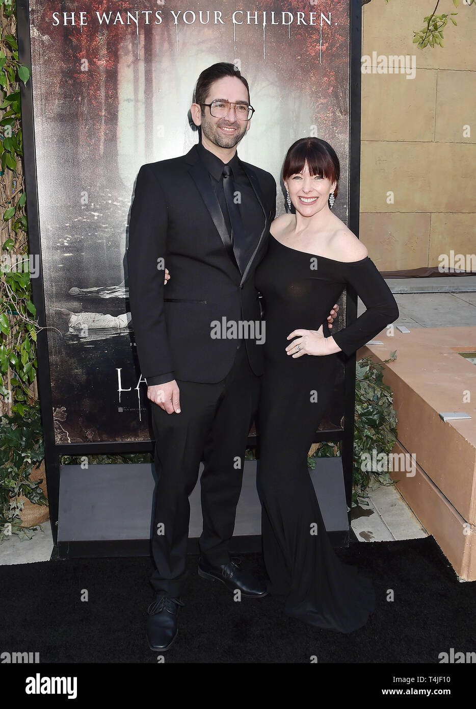 HOLLYWOOD, CA - APRIL 15: Michael Chaves (L) and guest arrive at the ...
