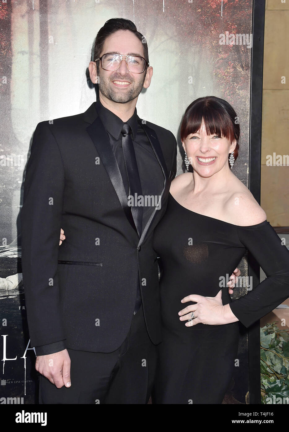 HOLLYWOOD, CA - APRIL 15: Michael Chaves (L) and guest arrive at the ...