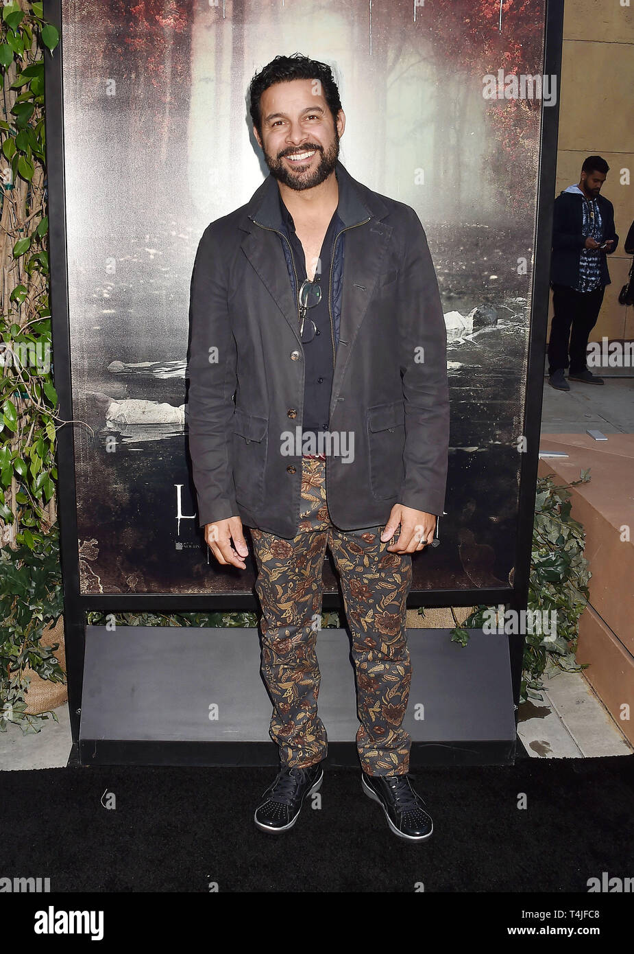 HOLLYWOOD, CA - APRIL 15: Jon Huertas arrives at the premiere of Warner ...