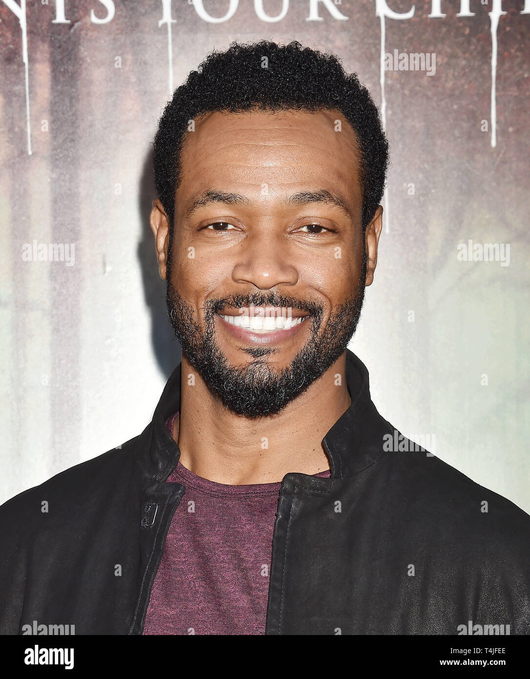 Isaiah mustafa red carpet event hi-res stock photography and images - Alamy