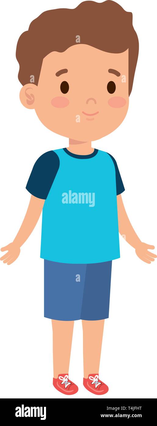 little boy kid character Stock Vector Image & Art - Alamy