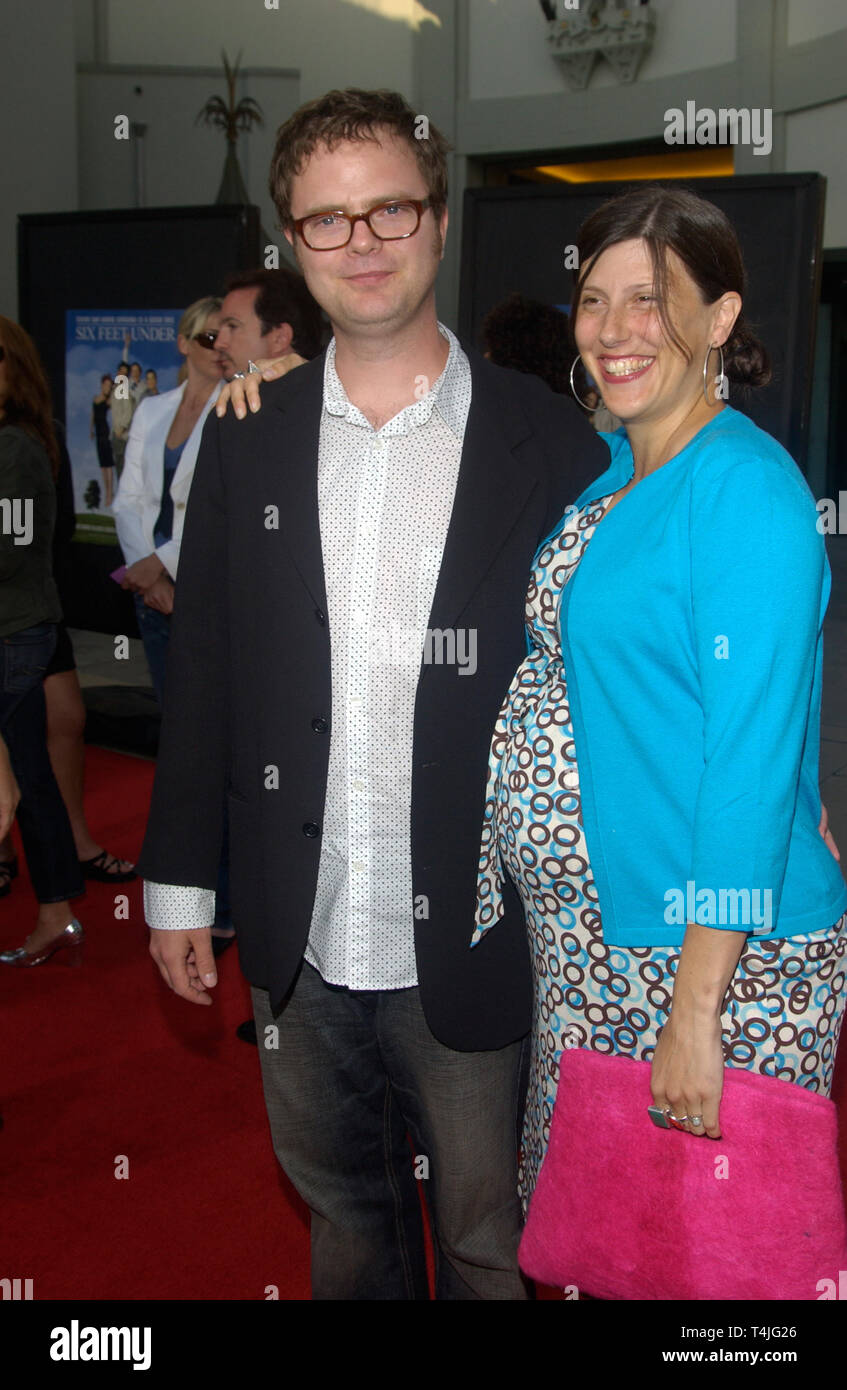 Rainn wilson wife los angeles hi-res stock photography and images - Alamy