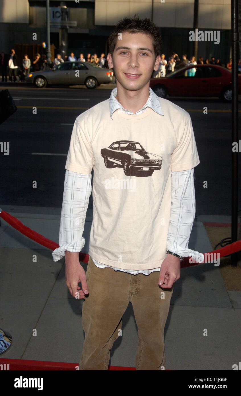 LOS ANGELES, CA. June 09, 2004: Actor JUSTIN BERFIELD at the Los ...