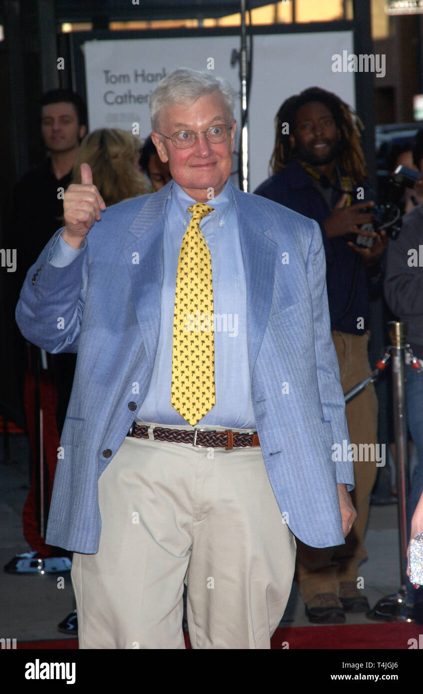LOS ANGELES, CA. June 09, 2004: Film critic ROGER EBERT at the Los ...