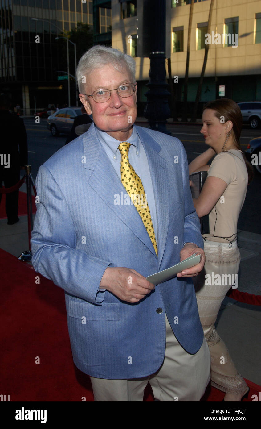 LOS ANGELES, CA. June 09, 2004: Film critic ROGER EBERT at the Los ...