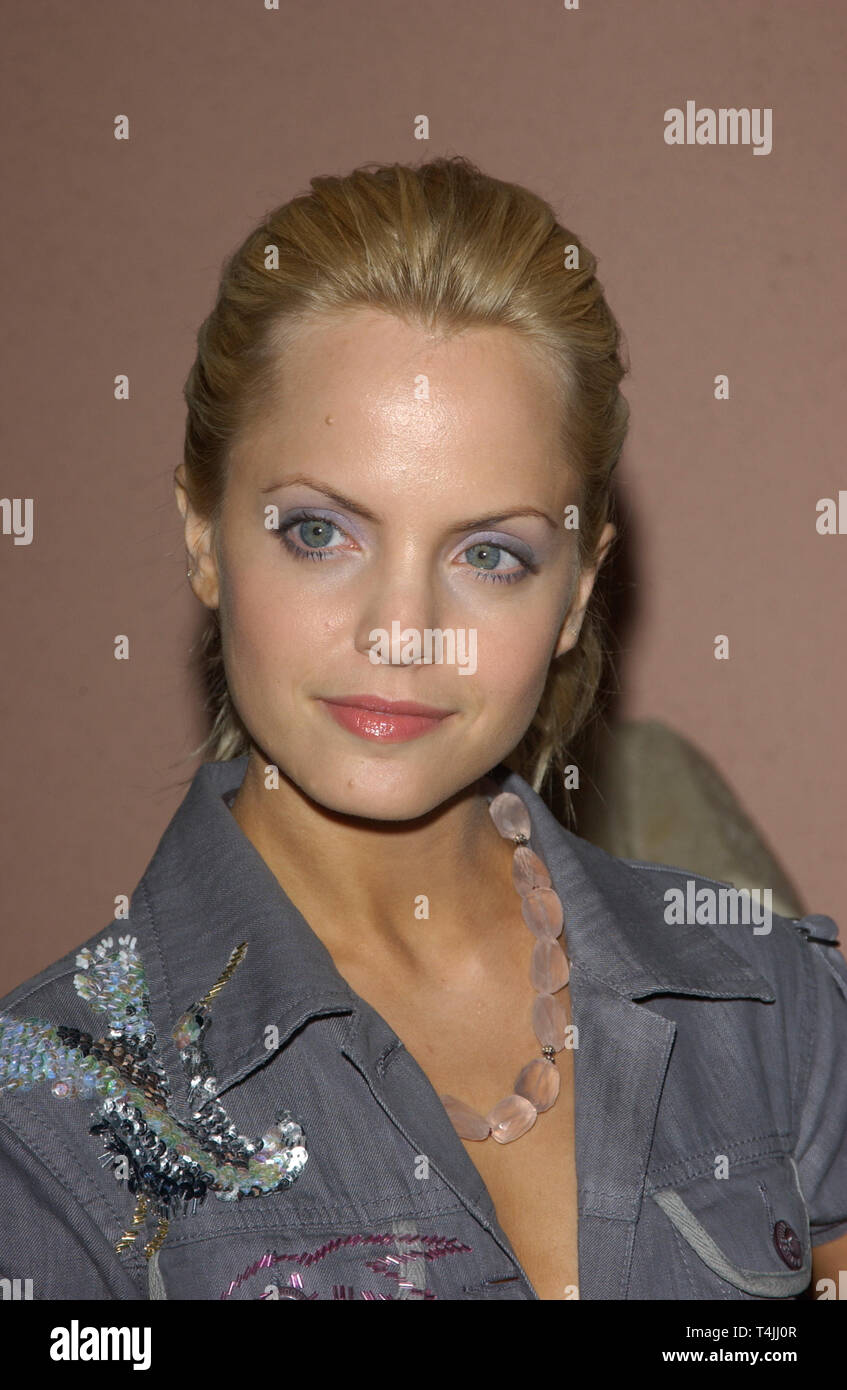 LOS ANGELES, CA. June 16, 2004: Actress MENA SUVARI at the 2004 Crest ...