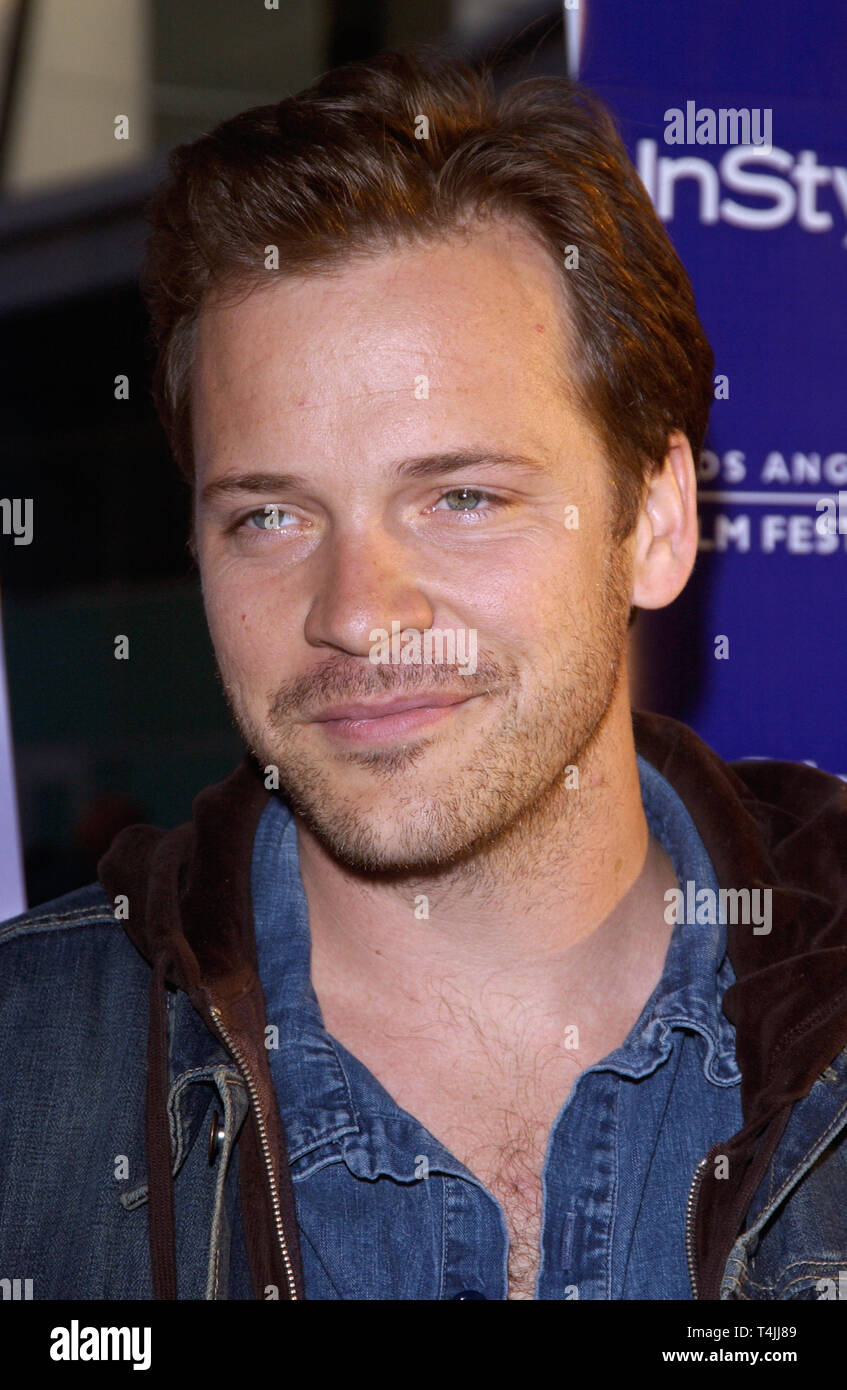 LOS ANGELES, CA. June 17, 2004: Actor PETER SARSGAARD at the Los ...