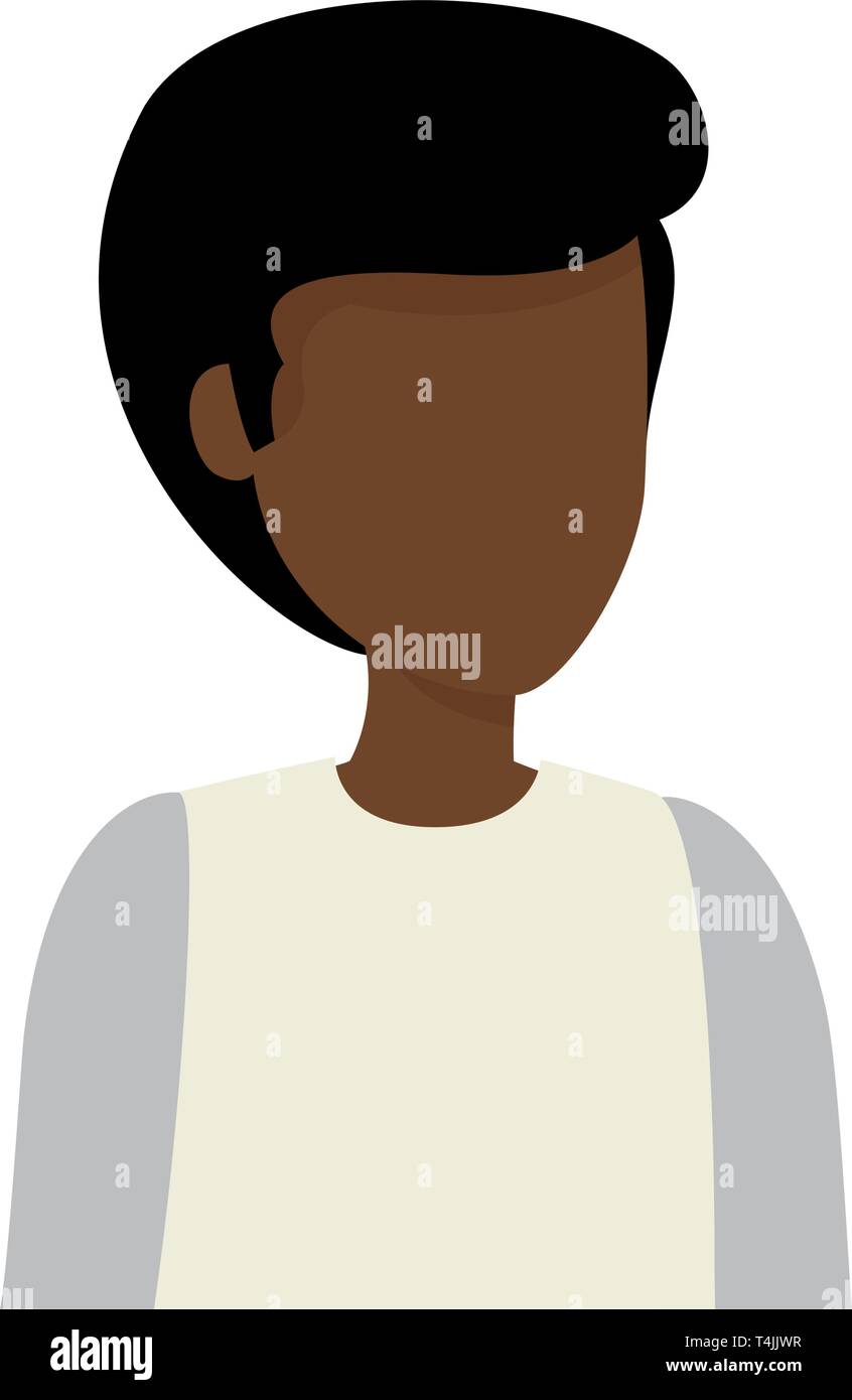 young black man avatar character Stock Vector Image & Art - Alamy