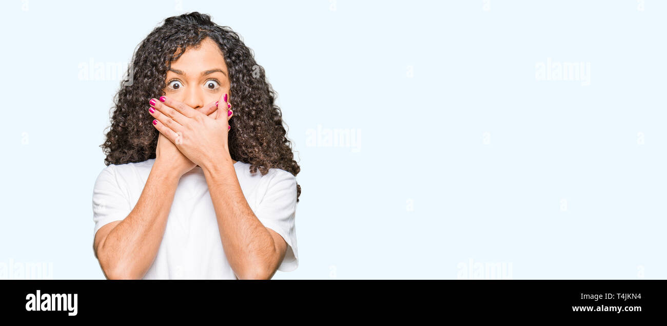 Shocked surprise embarrassed woman full hi-res stock photography and ...