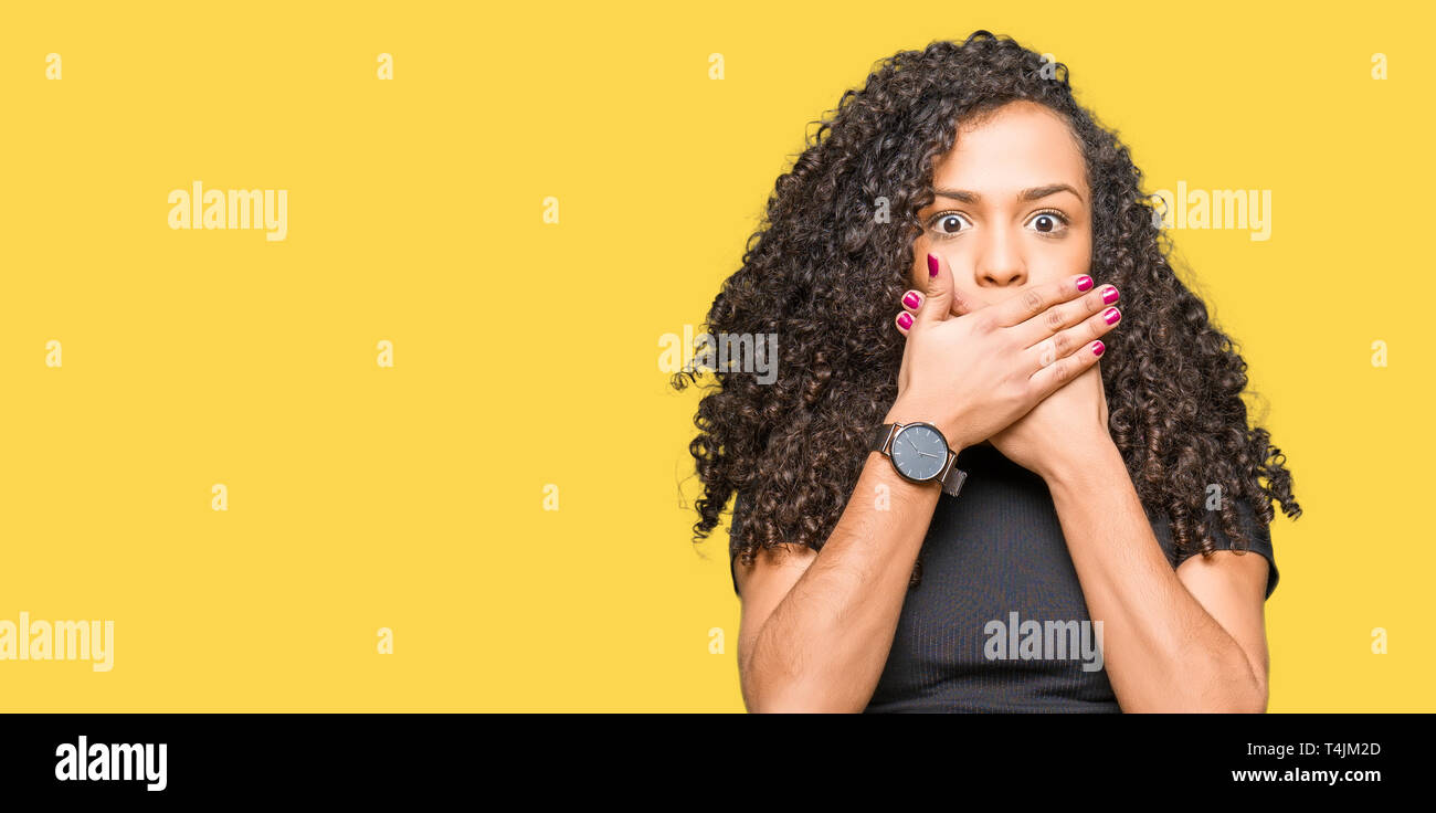 Shocked surprise embarrassed woman full hi-res stock photography and ...