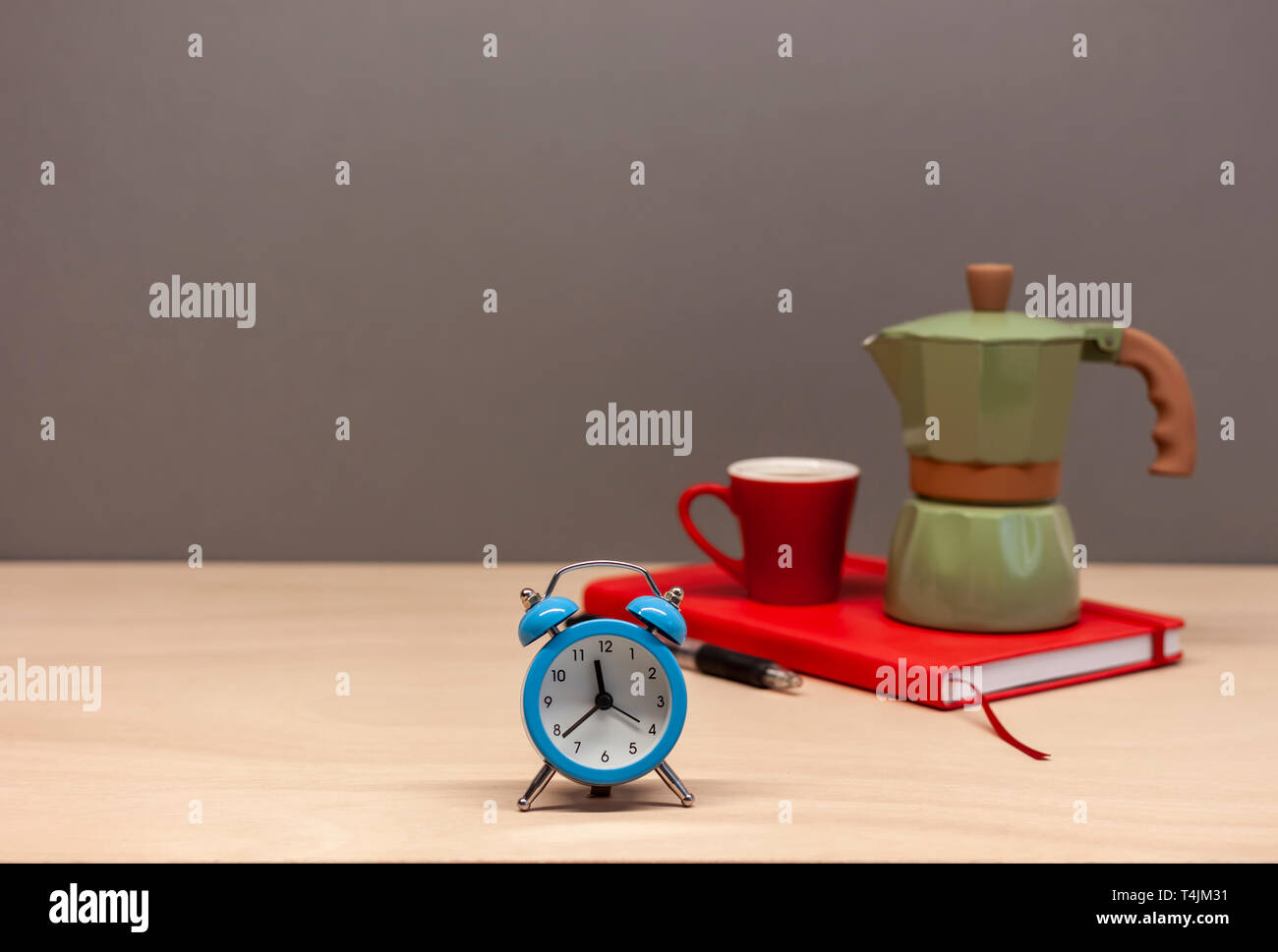 Coffee maker alarm clock hi-res stock photography and images - Alamy