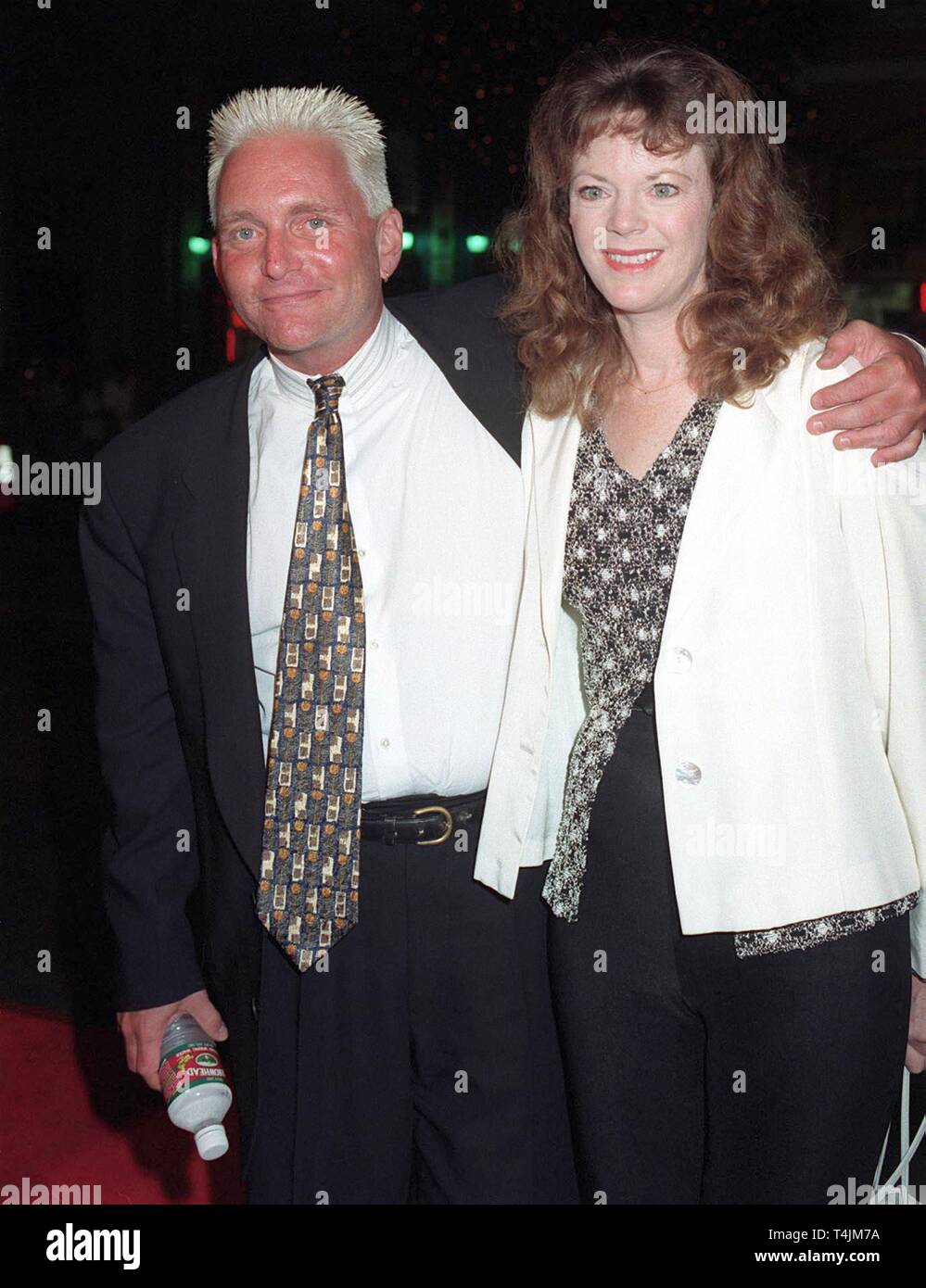 LOS ANGELES, CA. September 09, 1997: Actor ERIC DOUGLAS & girlfriend ...