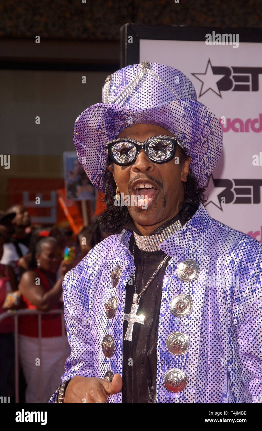LOS ANGELES, CA. June 29, 2004: BOOTSY COLLINS at the 2004 BET (Black ...