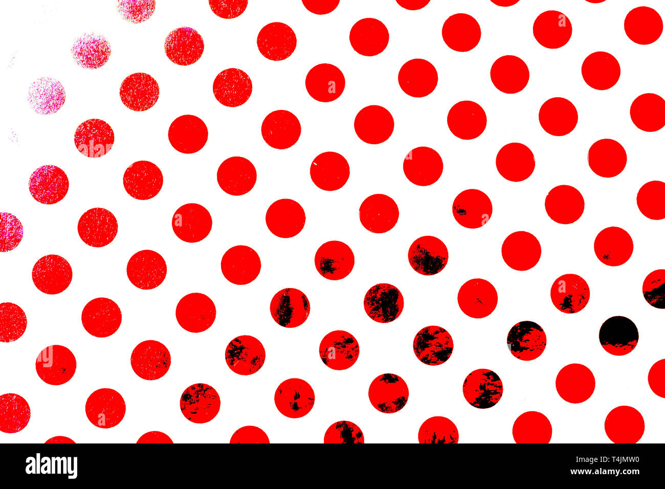 abstract red dots pattern can be background Stock Photo - Alamy