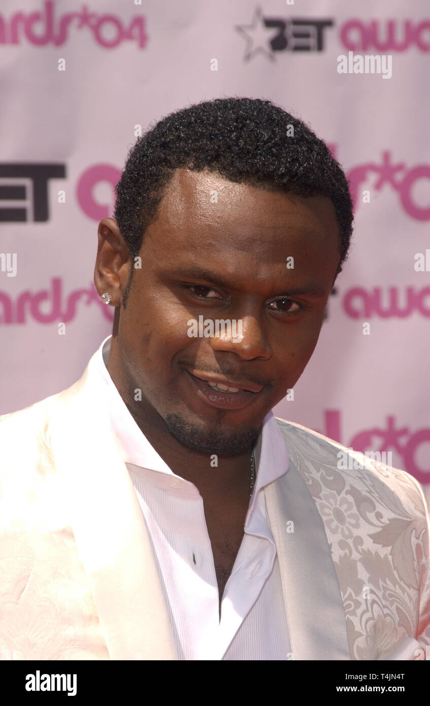 LOS ANGELES, CA. June 29, 2004: CARL THOMAS at the 2004 BET (Black ...
