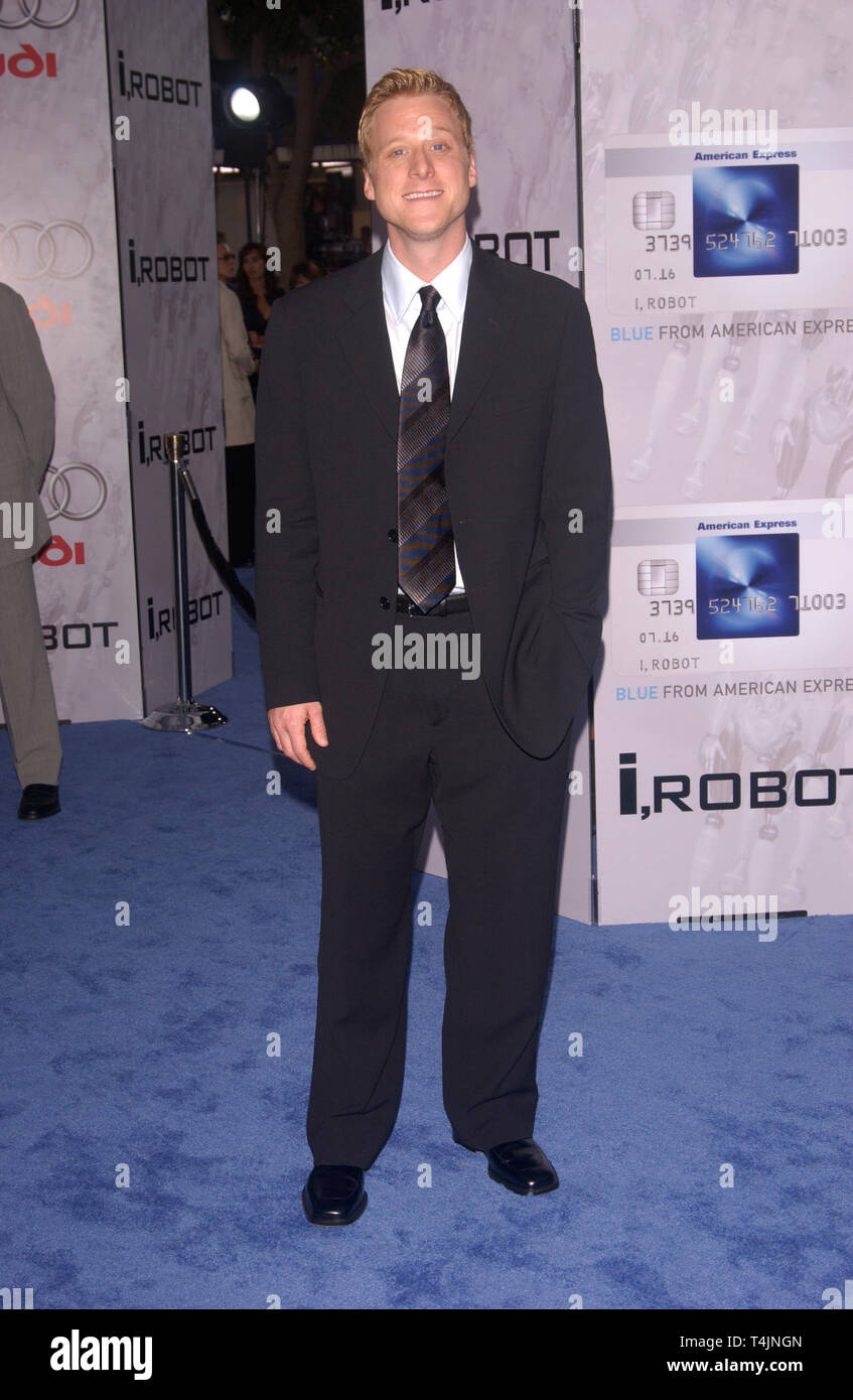 LOS ANGELES, CA. July 07, 2004: Actor ALAN TUDYK at the world premiere ...