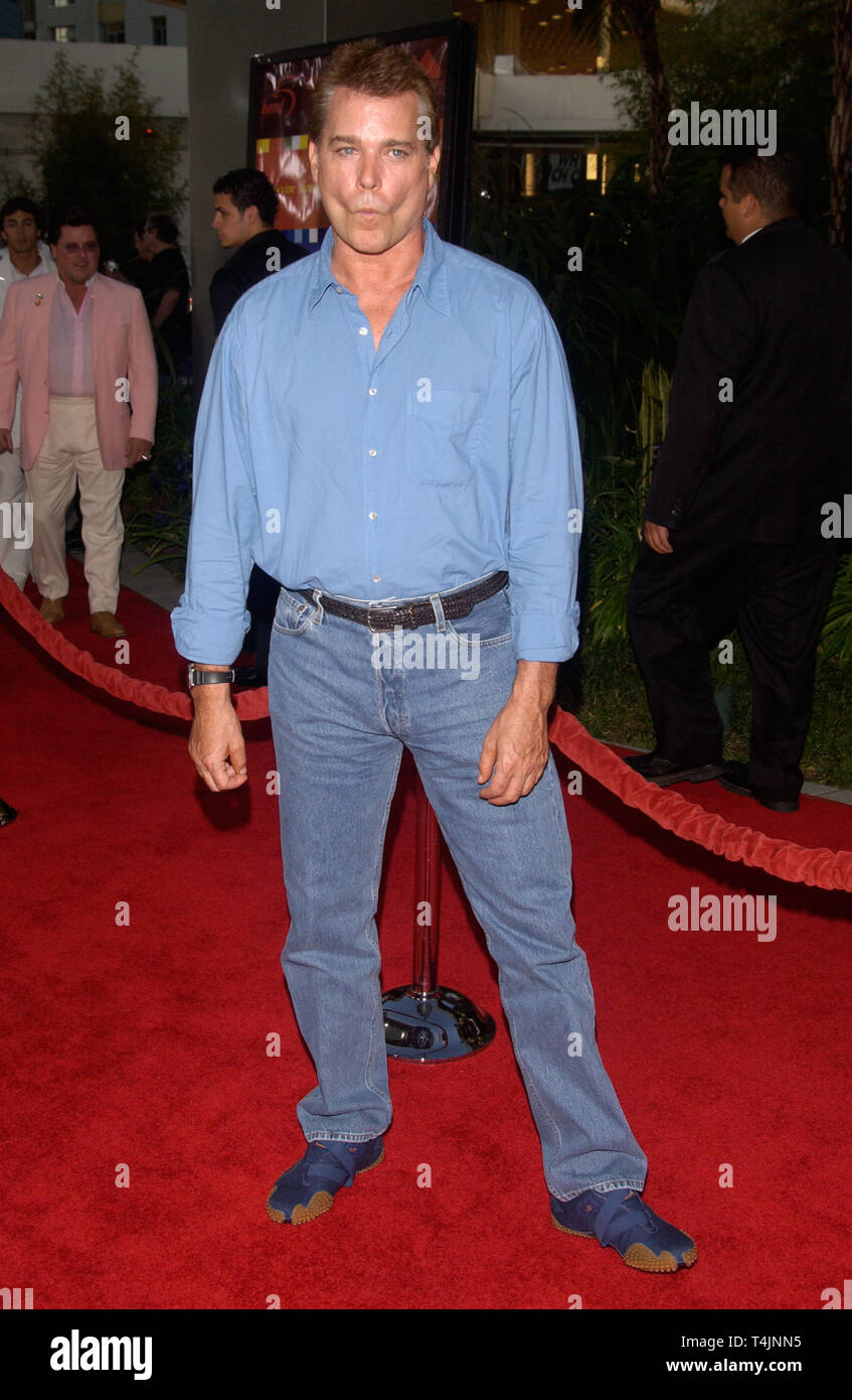 LOS ANGELES, CA. July 15, 2004: Actor RAY LIOTTA at the world premiere ...