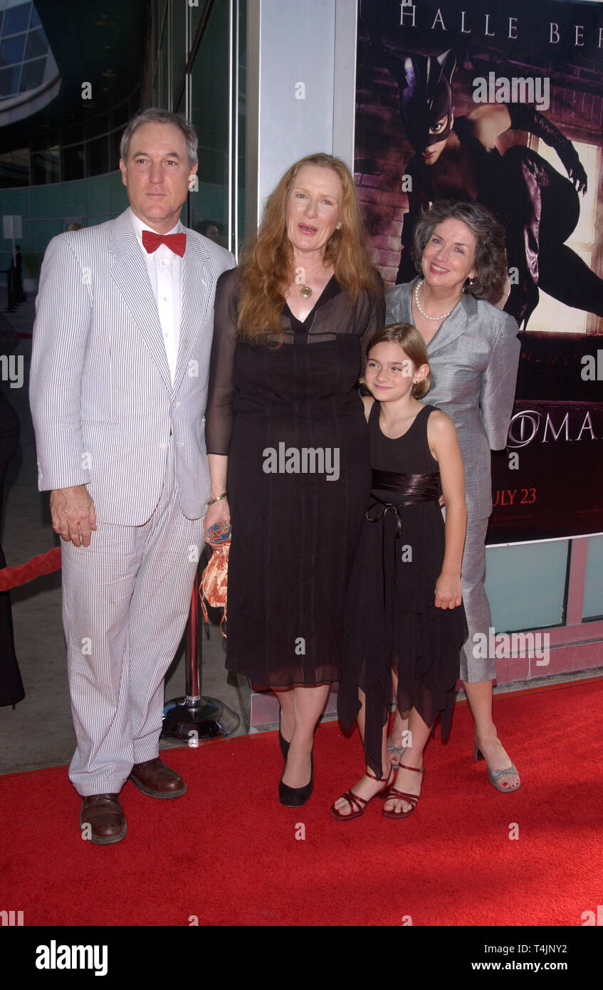 LOS ANGELES, CA. July 19, 2004: Actress FRANCES CONROY & family at the ...