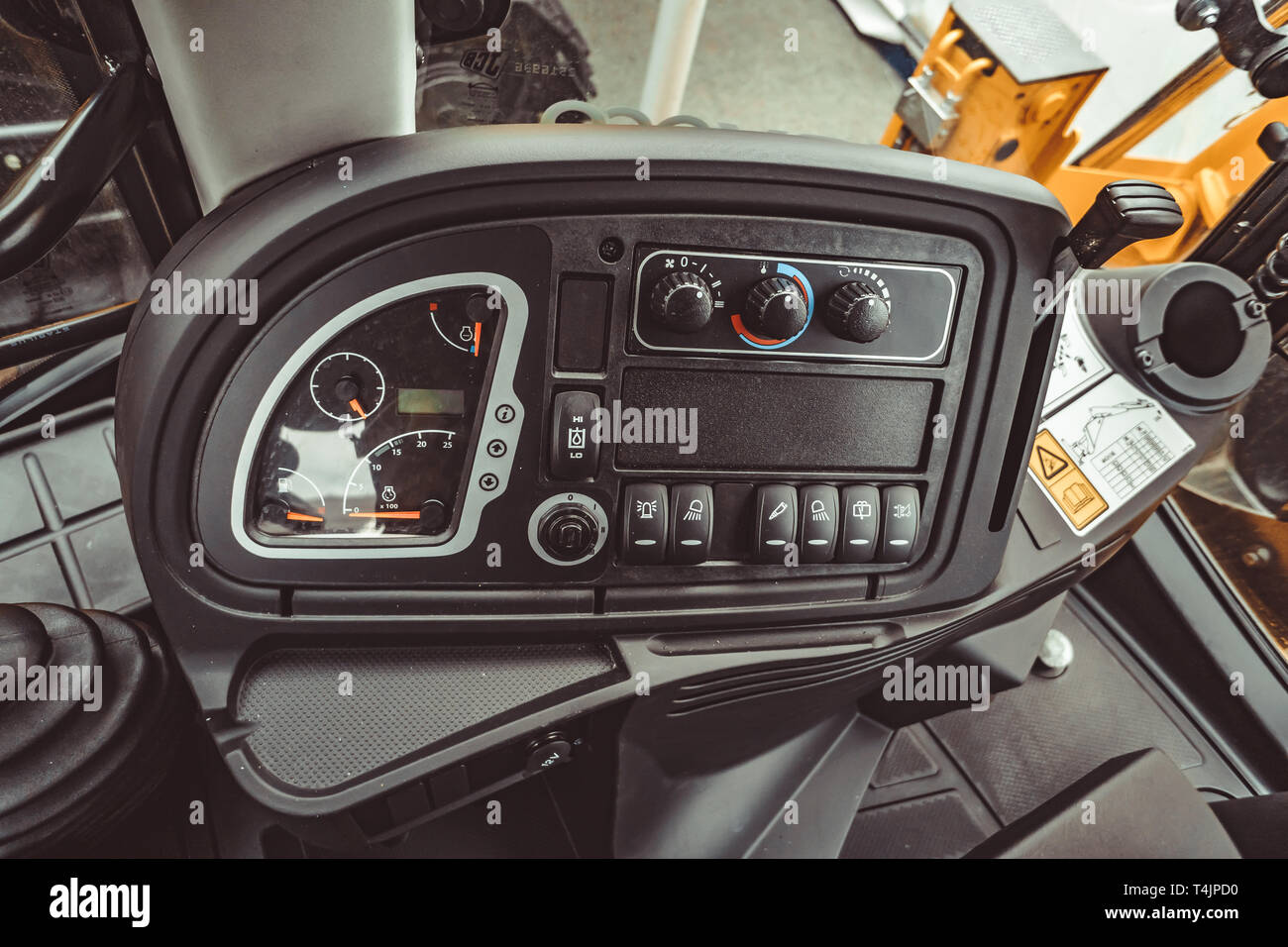 control buttons on industrial equipments Stock Photo - Alamy