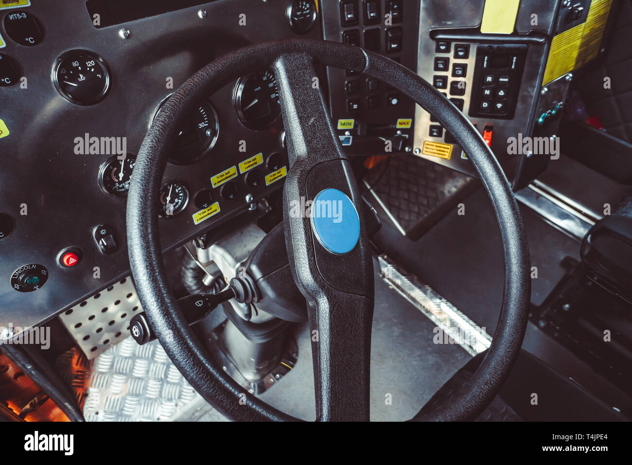 control buttons on industrial equipments Stock Photo - Alamy