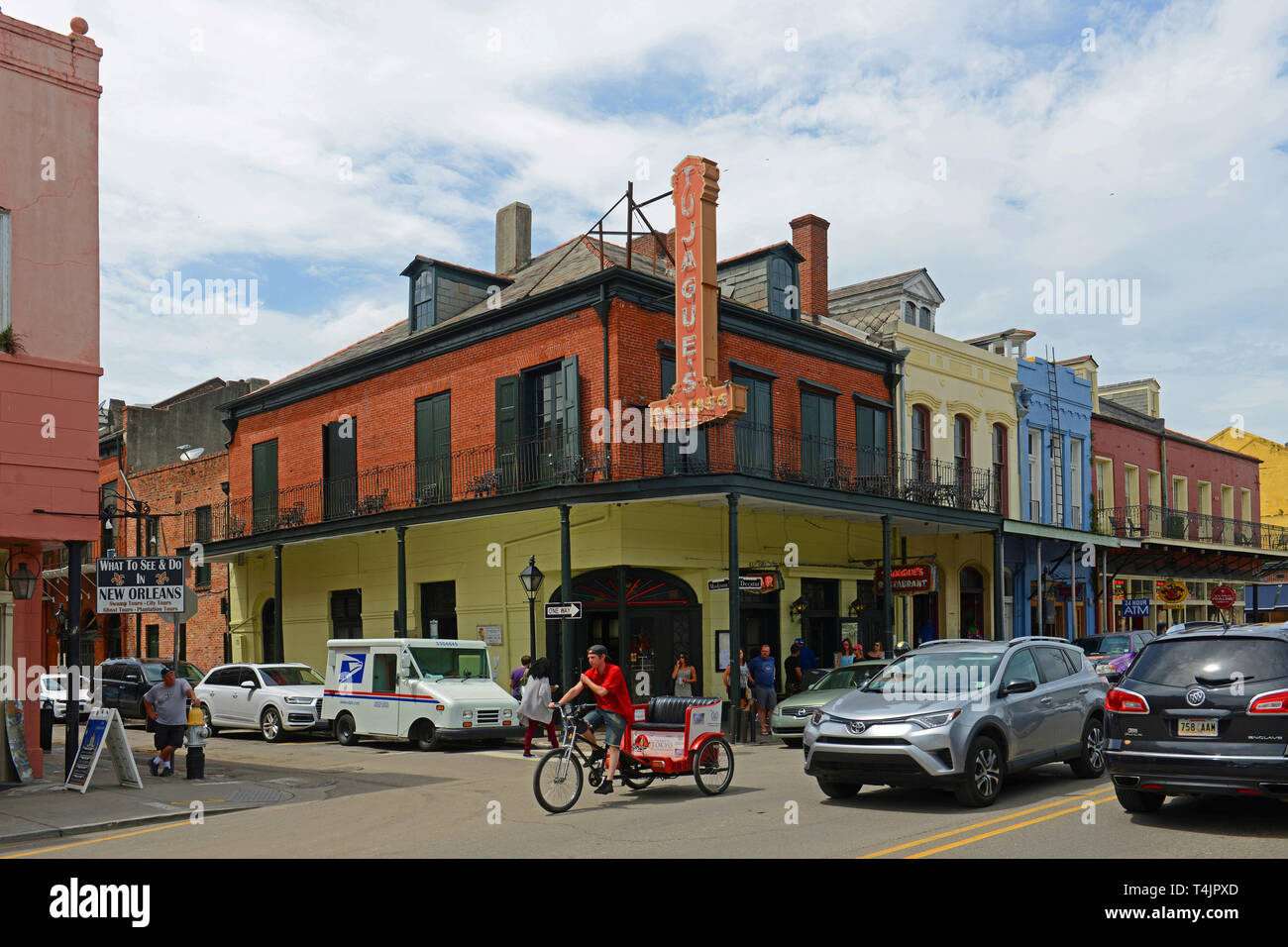 Historic Buildings at the corner of Decatur Street and Madison Street ...