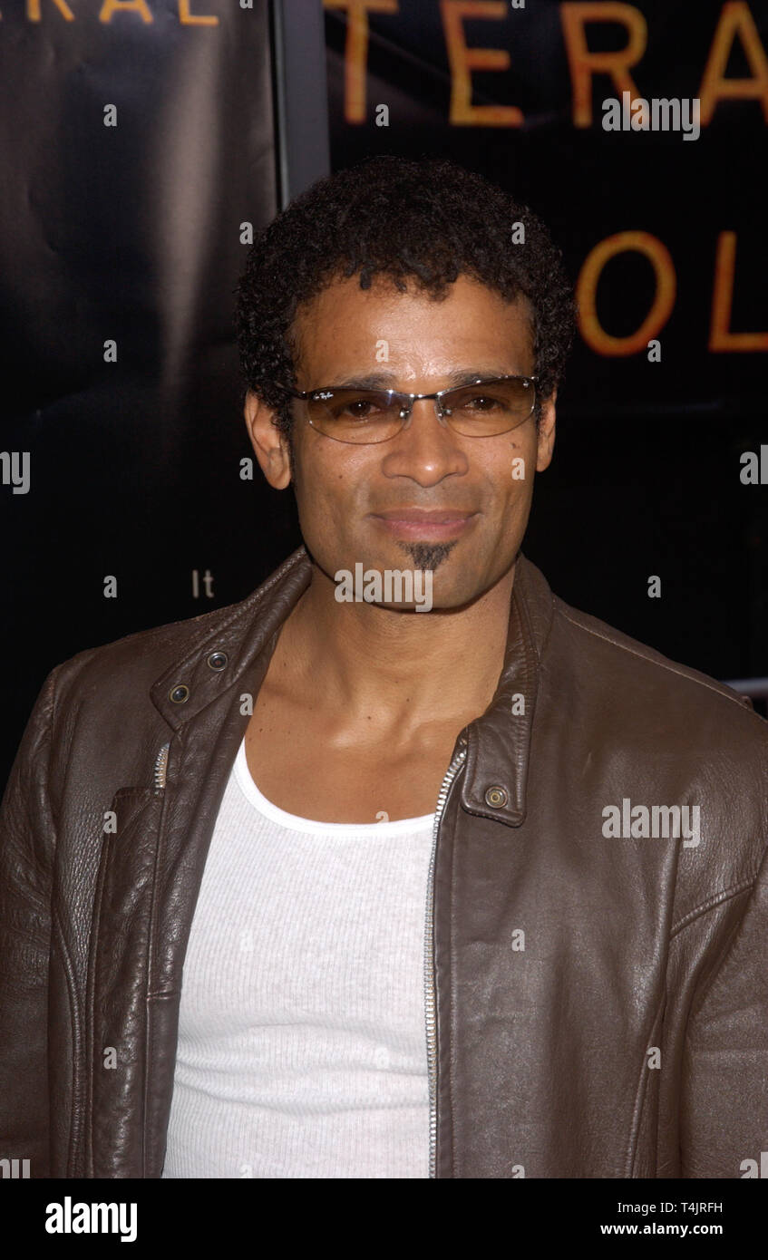 LOS ANGELES, CA. August 02, 2004: Actor MARIO VAN PEEBLES at the world ...