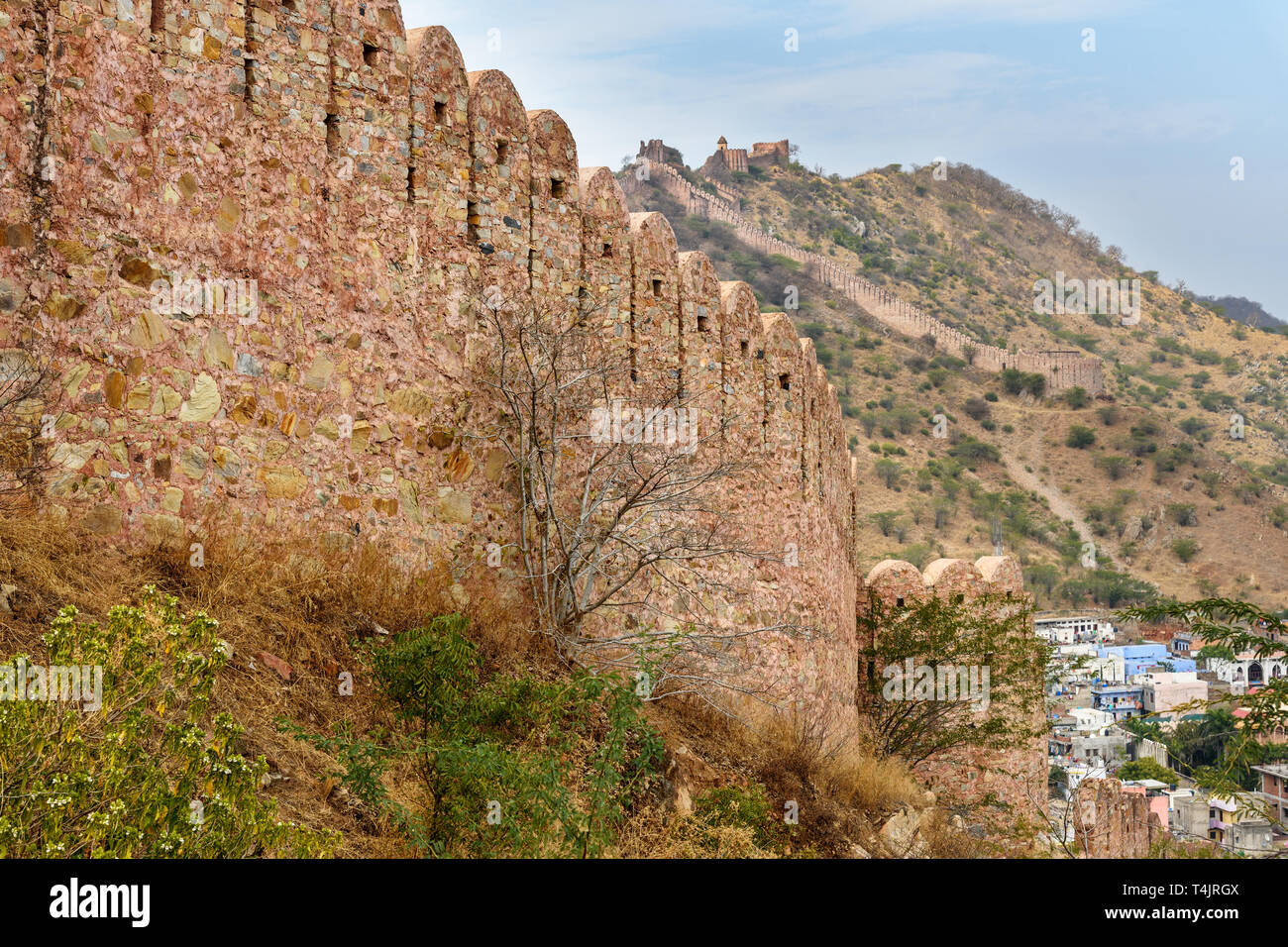 Aerial View Amber Fort Jaipur High Resolution Stock Photography and ...
