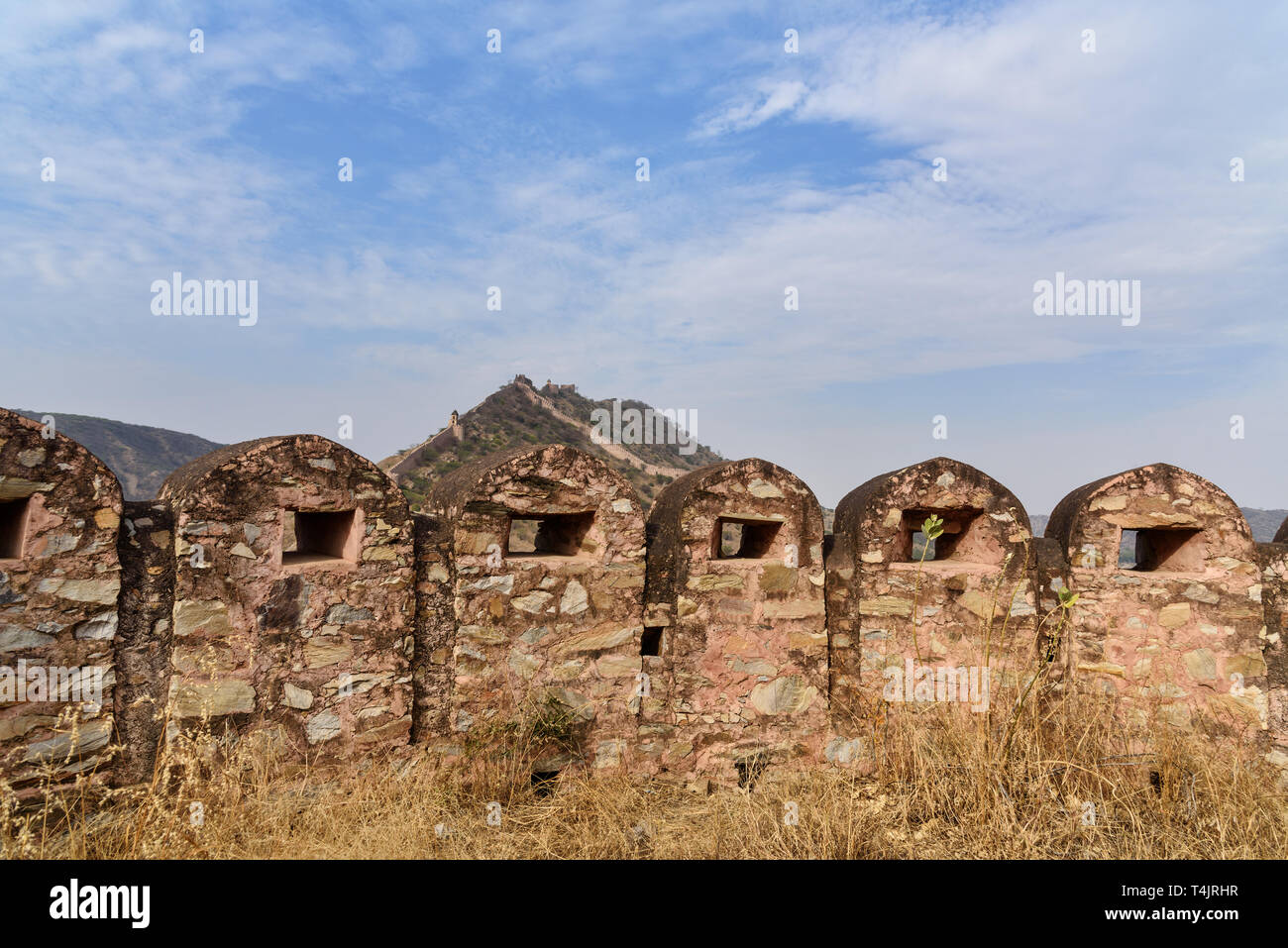 Jaipur great wall hi-res stock photography and images - Alamy