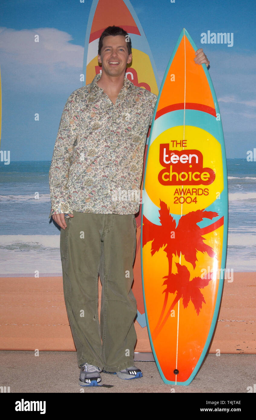 LOS ANGELES, CA. August 08, 2004: Actor SEAN HAYES at the 2004 Teen ...