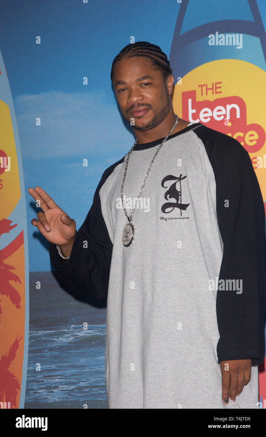 LOS ANGELES, CA. August 08, 2004: Singer XZIBIT at the 2004 Teen Choice ...