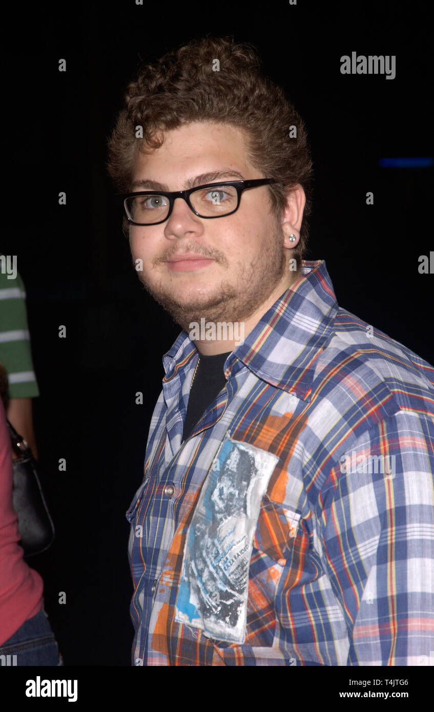 LOS ANGELES, CA. August 16, 2004: JACK OSBOURNE at the world premiere ...
