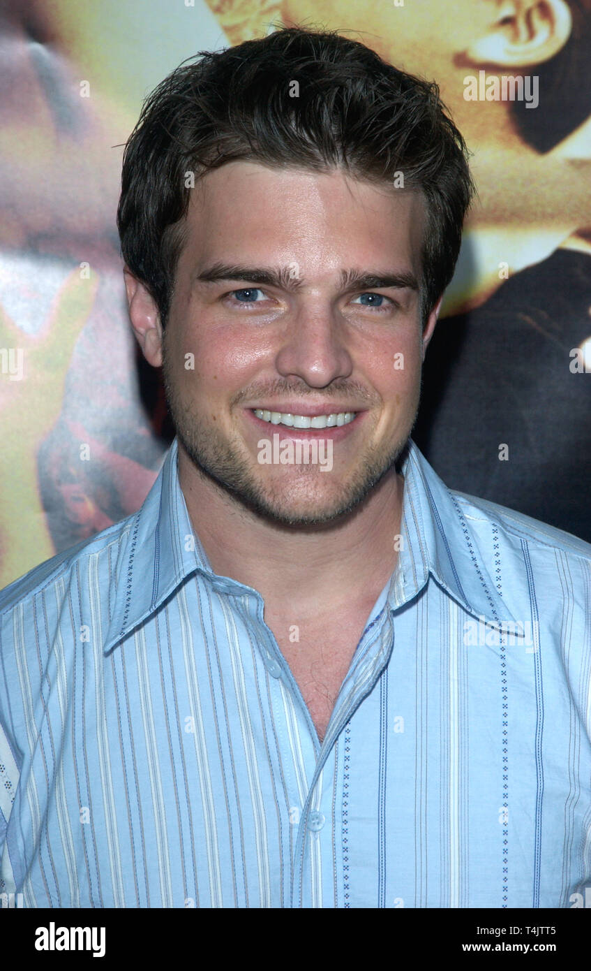 LOS ANGELES, CA. August 31, 2004: Actor JOSHUA LEBAR at the world ...