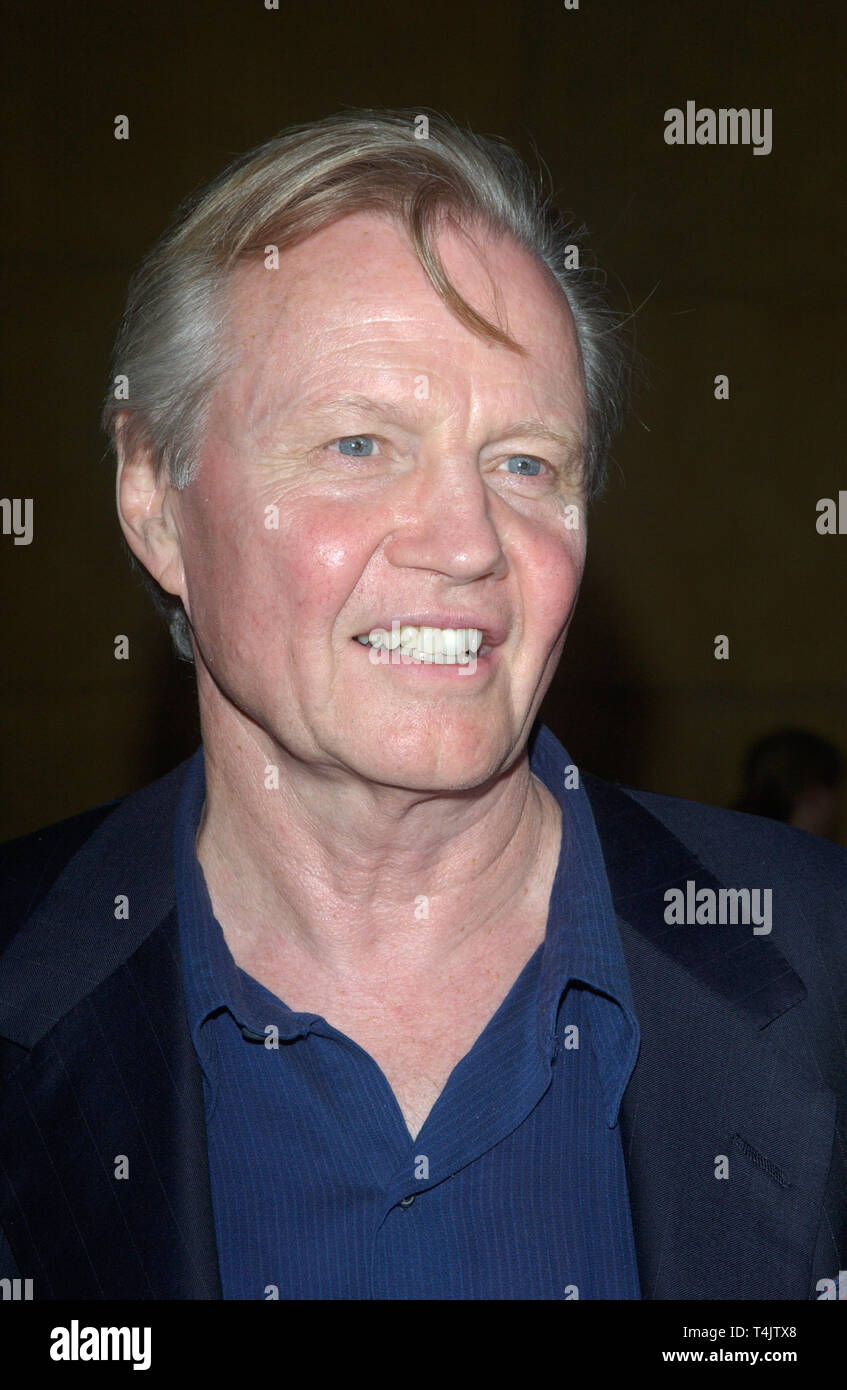 LOS ANGELES, CA. August 31, 2004: Actor Jon Voight at the world ...