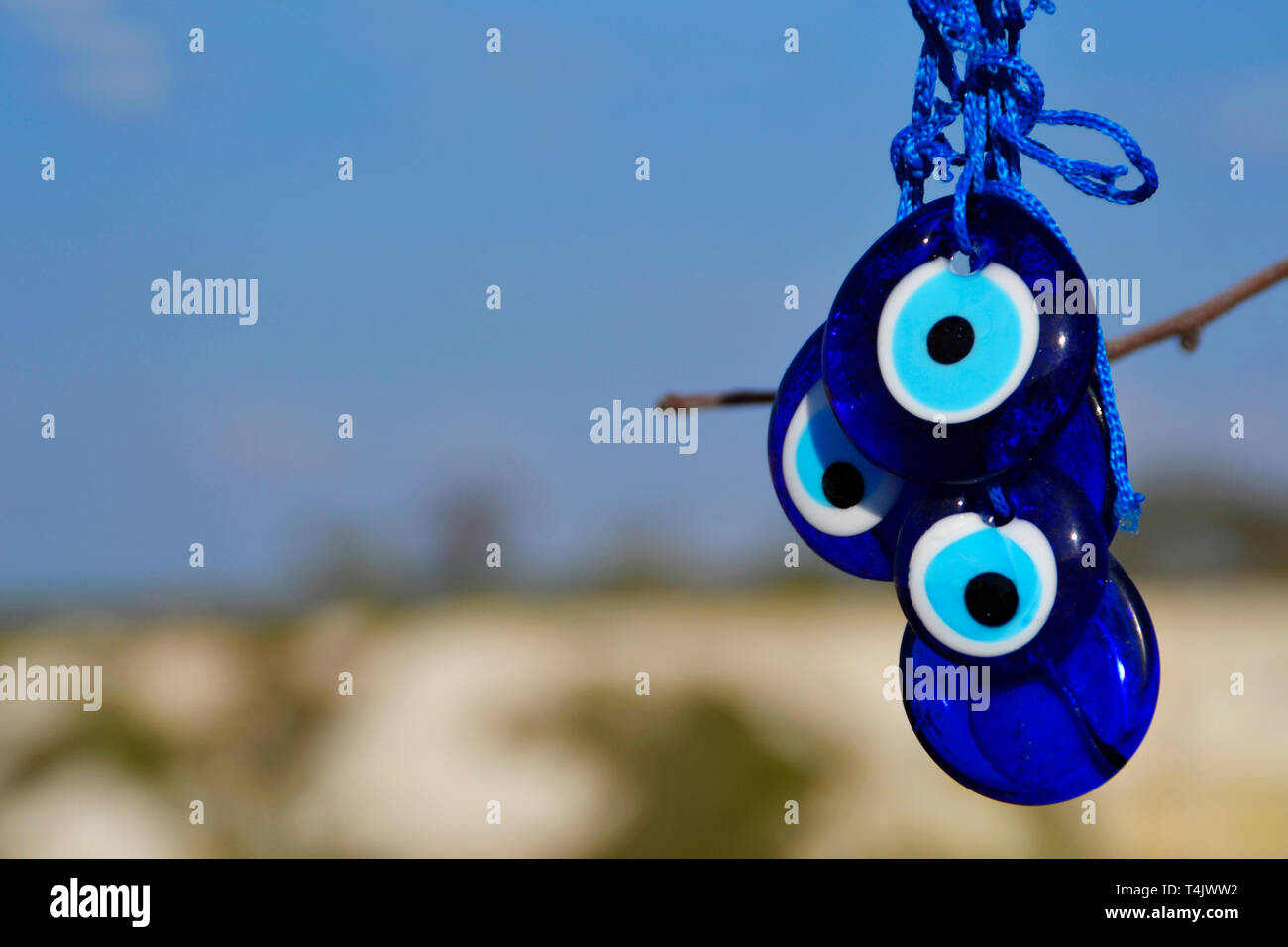 Evil eye of Turkey, eye turkish amulet, cappadocia, turkey Stock Photo ...