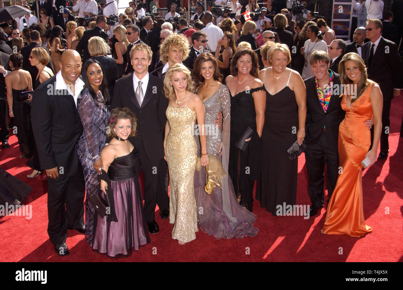 LOS ANGELES, CA. September 19, 2004: Stars of The Amazing Race at th ...