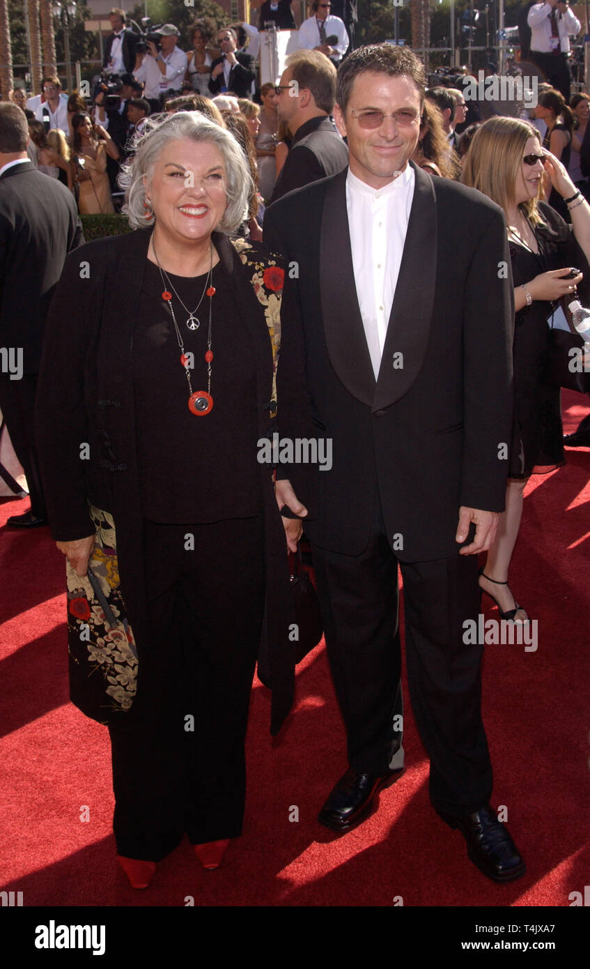 LOS ANGELES, CA. September 19, 2004: TYNE DALY & son TIM DALY at th ...