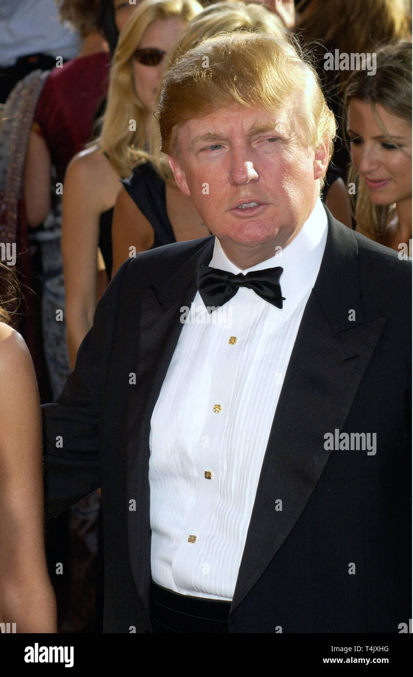 LOS ANGELES, CA. September 19, 2004: DONALD TRUMP at the 56th Annual ...