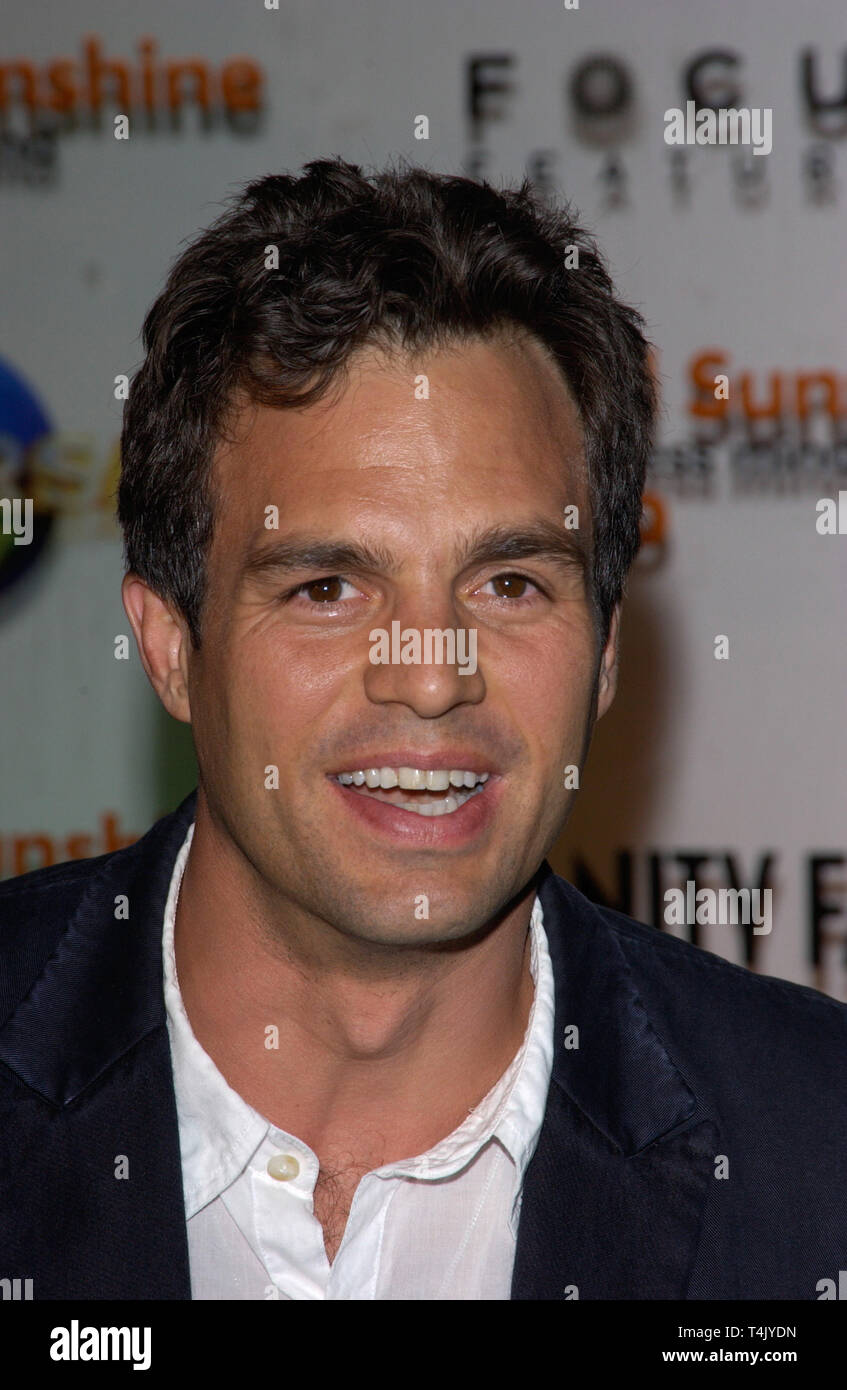 LOS ANGELES, CA. September 23, 2004: Actor MARK RUFFALO at the DVD ...